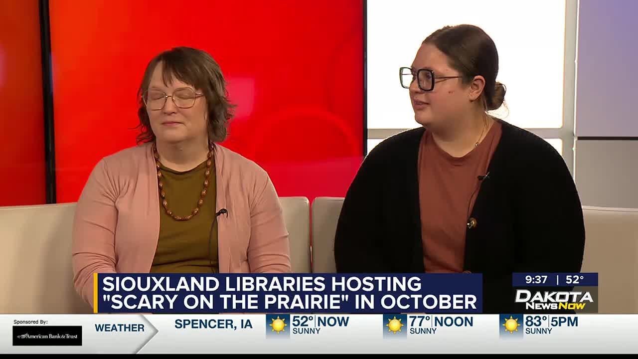 Siouxland Libraries hosts adults-only ‘Scary on the Prairie’ event series - YouTube