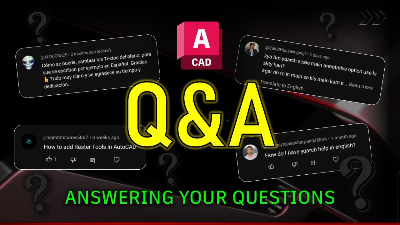 AutoCAD Q&A: Everything You Need to Know - YouTube