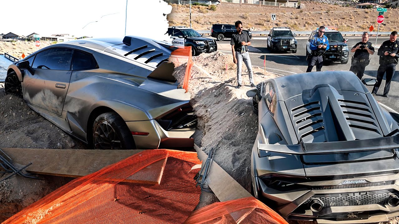 Lamborghini STO DESTROYED - YouTube