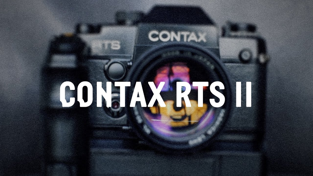 Contax RTS II / Photoshoot with my pug - YouTube