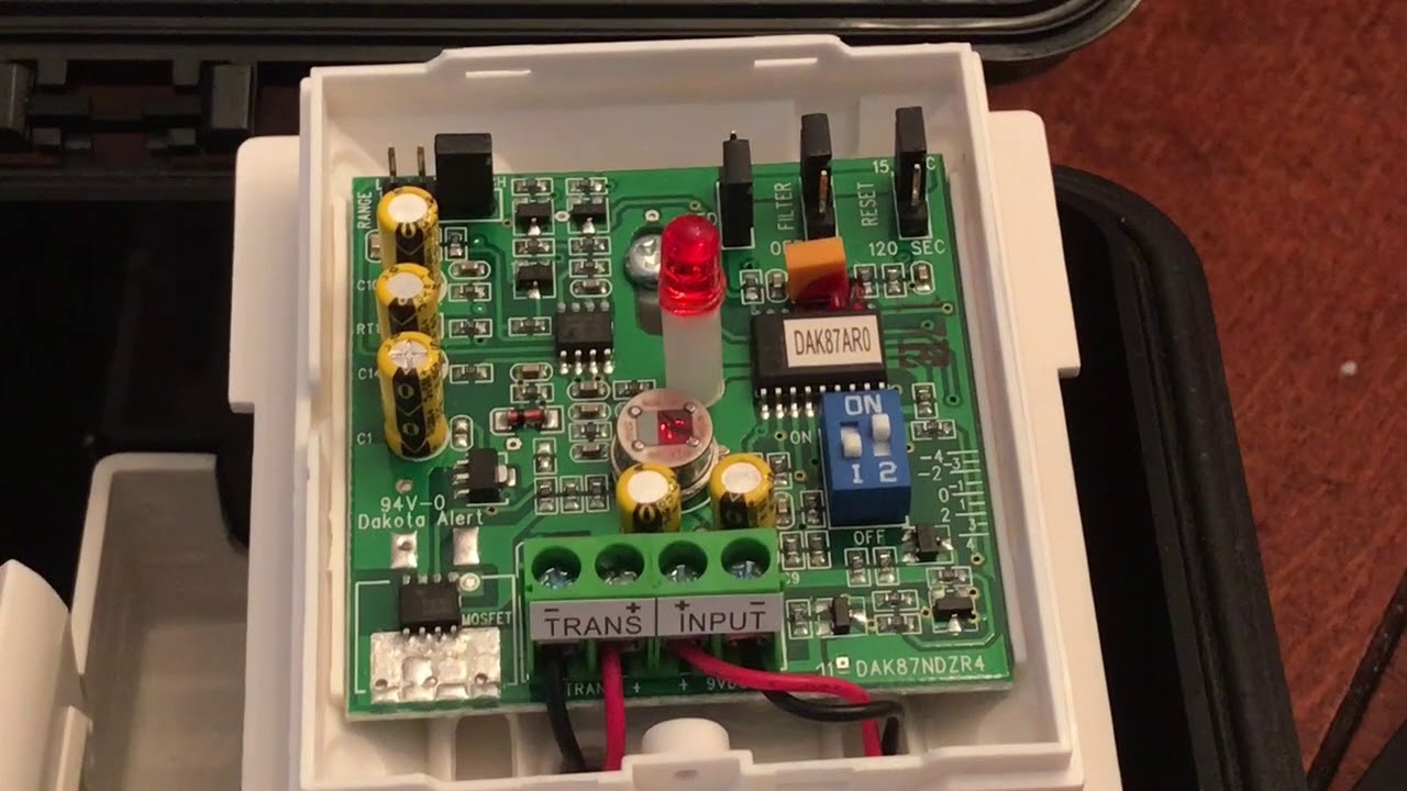 MURS Radio Motion Sensor - YouTube