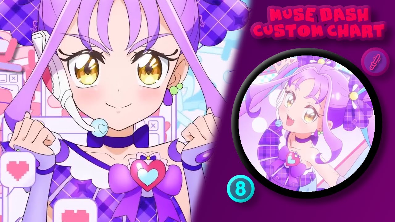 [Muse Dash Custom Chart] Cure Kyun-Kyun (CV: Takamori Natsumi) - Heart Revolution (Custom 8 ...