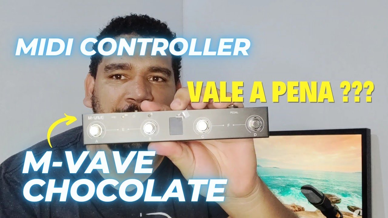 M-VAVE CHOCOLATE MIDI CONTROLLER - O controlador MIDI mais barato para ...
