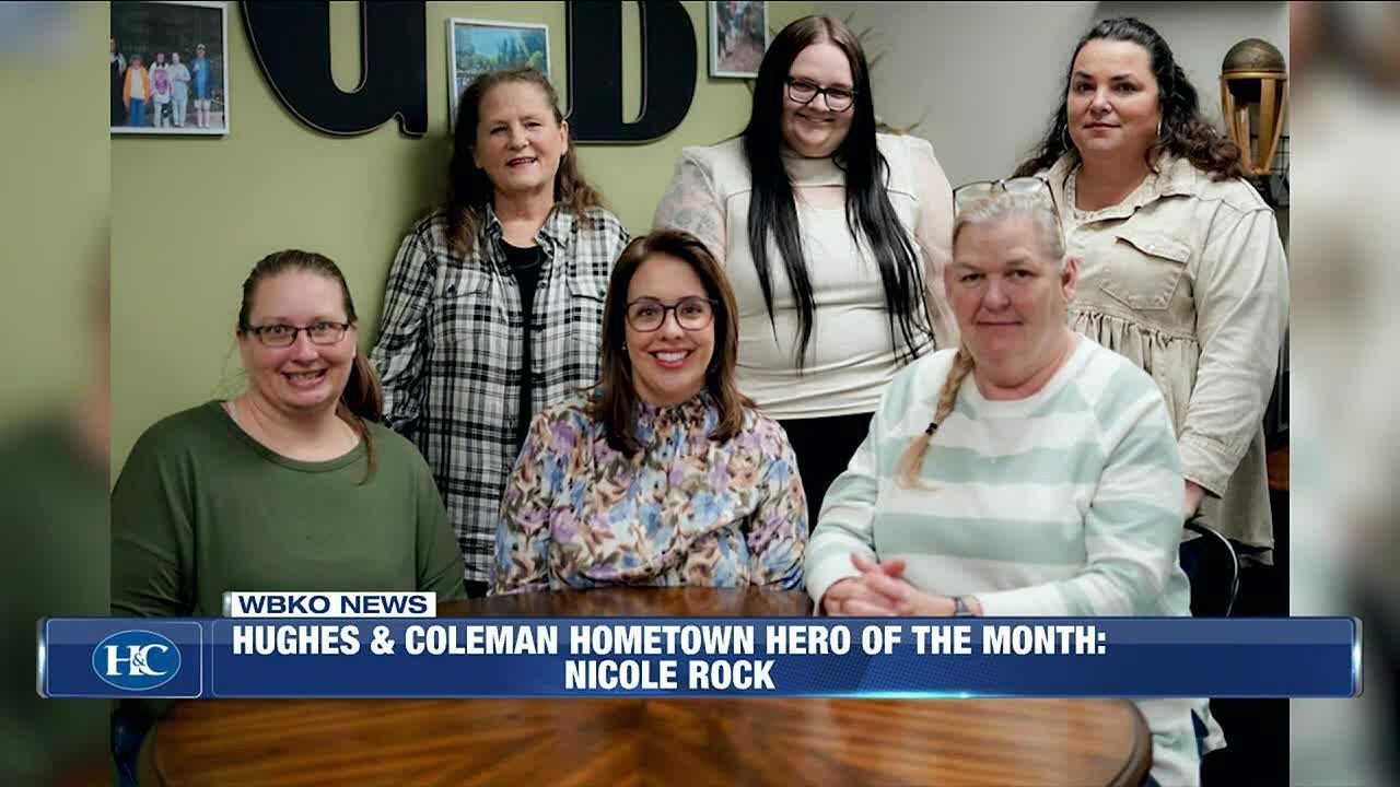 Hughes and Coleman Hometown Hero: Nicole Rock - YouTube
