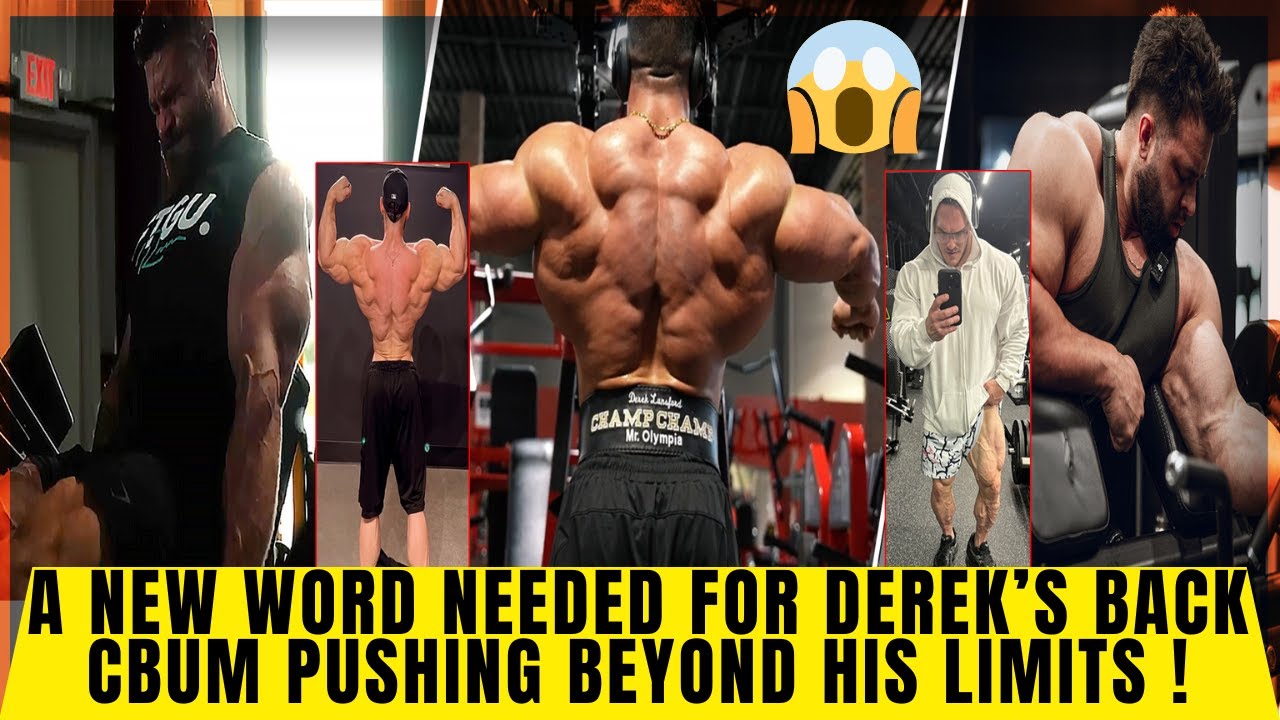 Derek's back is unreal + Cbum pushing beyond limits + Ramon's ...