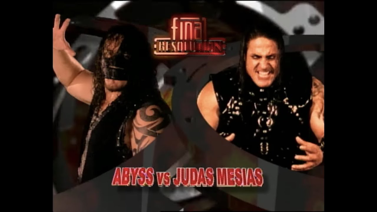 Story Of Abyss Vs Judas Mesias | Final Resolution 2008 - YouTube