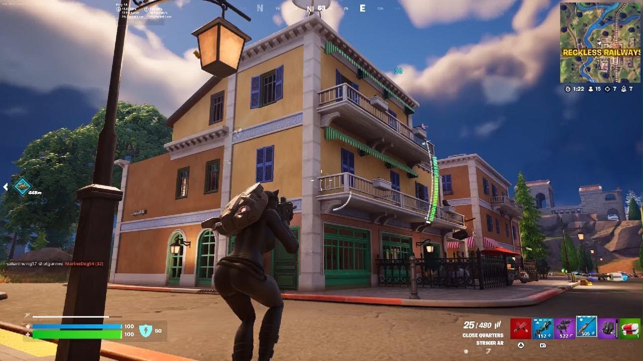 Fortnite Zero Builds - Crown Vic - YouTube