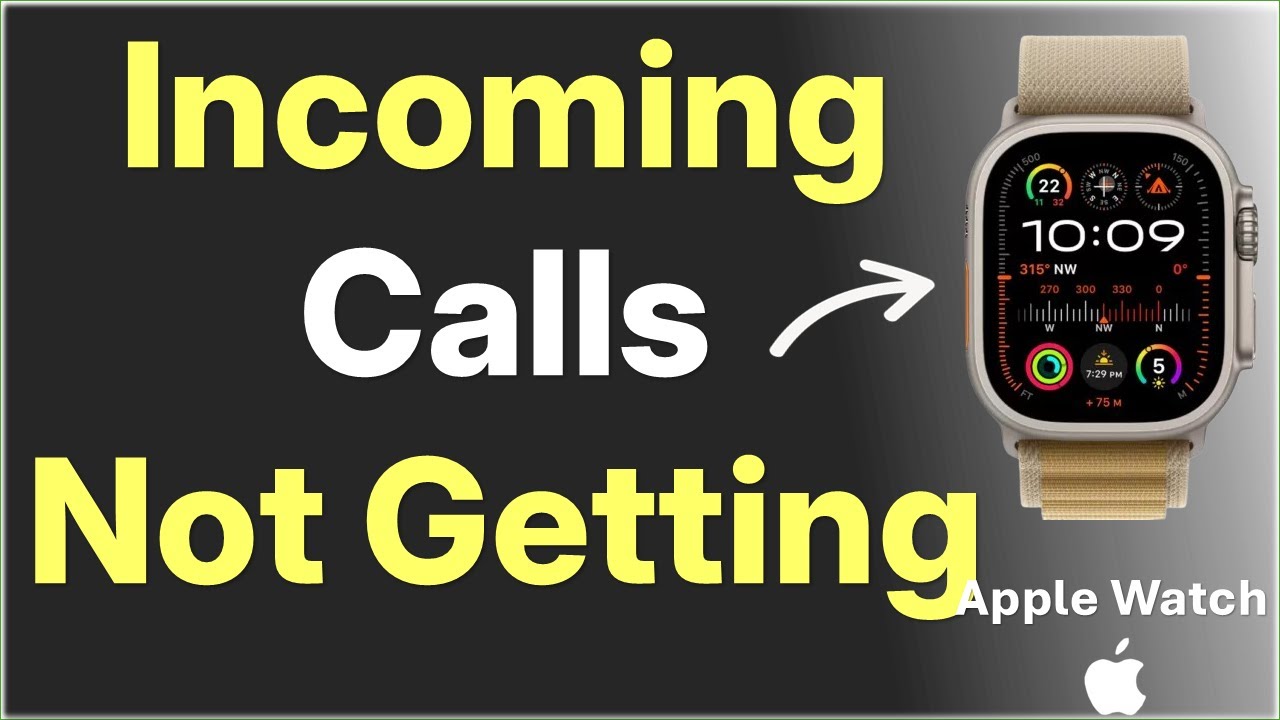 Not Getting Incoming Calls Notifications in Apple Wath : Fix - YouTube