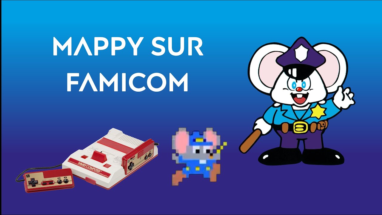 Mappy sur famicom - YouTube