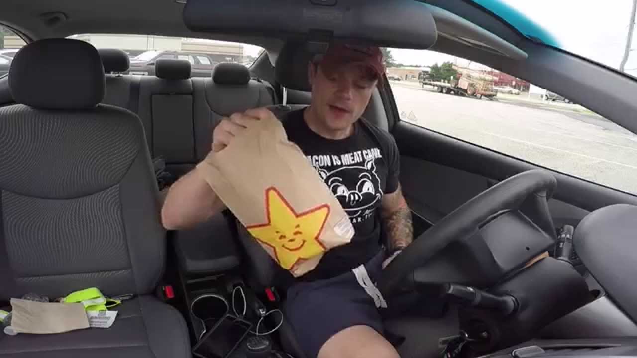 30 Days of Fast Food, Day #29. Hardee's Mile High Bacon Egg and Cheese ...