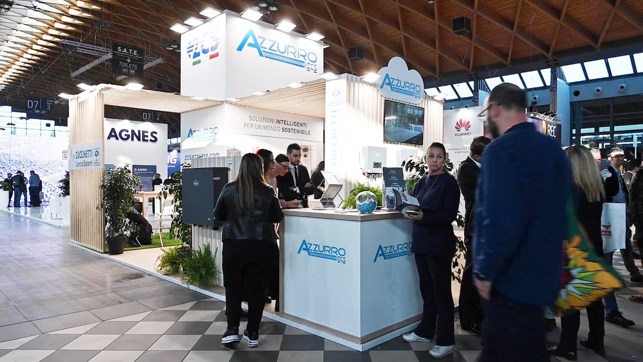 ZCS Azzurro alla fiera Key Energy 2022 - YouTube