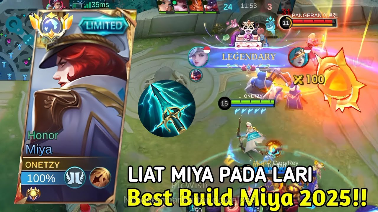 Best Build Miya One Hit 2025 | Best Build Miya 2024 - Mobile Legends ...
