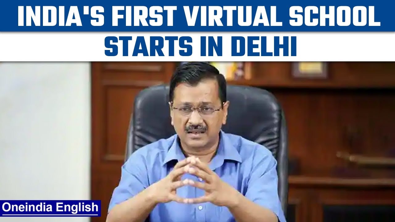 CM Arvind Kejriwal launches India's first virtual school in delhi ...