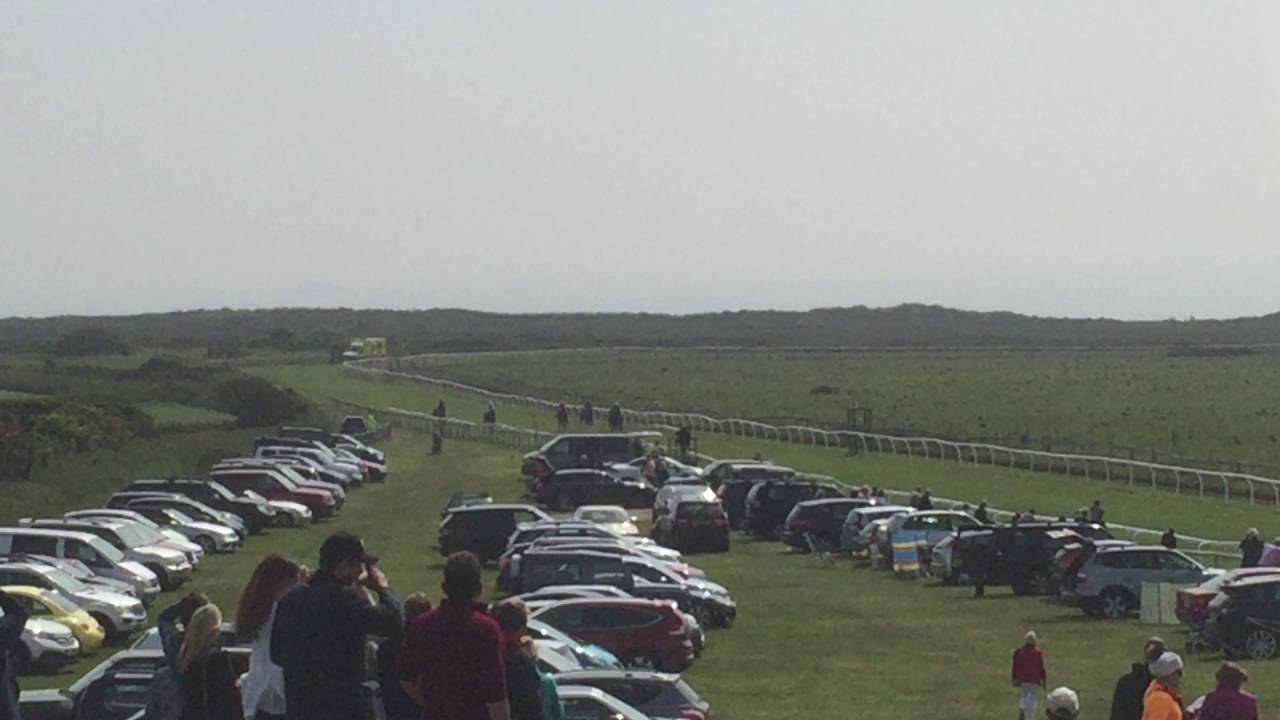 Horse Racing at Les Landes Racecourse, Jersey, Channel Islands, 2016 ...