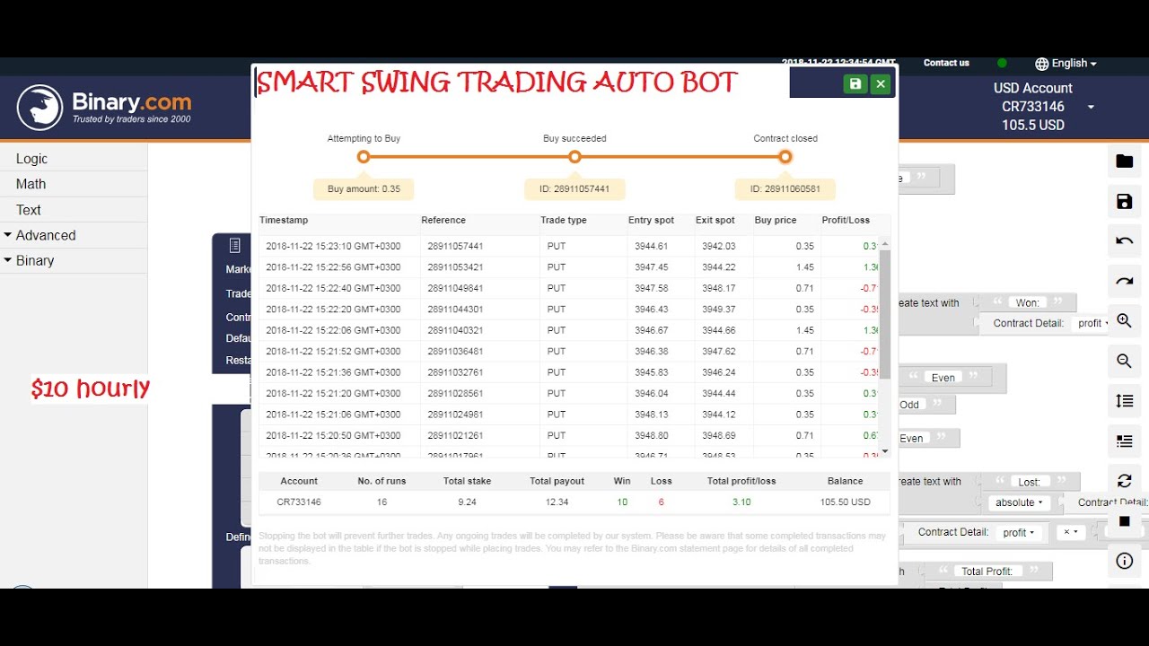 The Ultimate Smart Binary 2018 Robo Script Episode 2 Youtube 4245