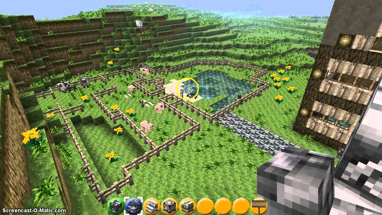 Minecraft House (Zelda Texture-Pack) - YouTube