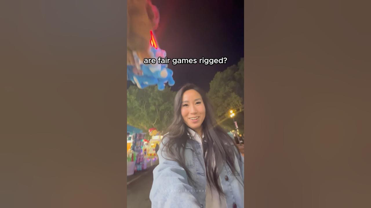 Are carnival games RIGGED? #realstory - YouTube