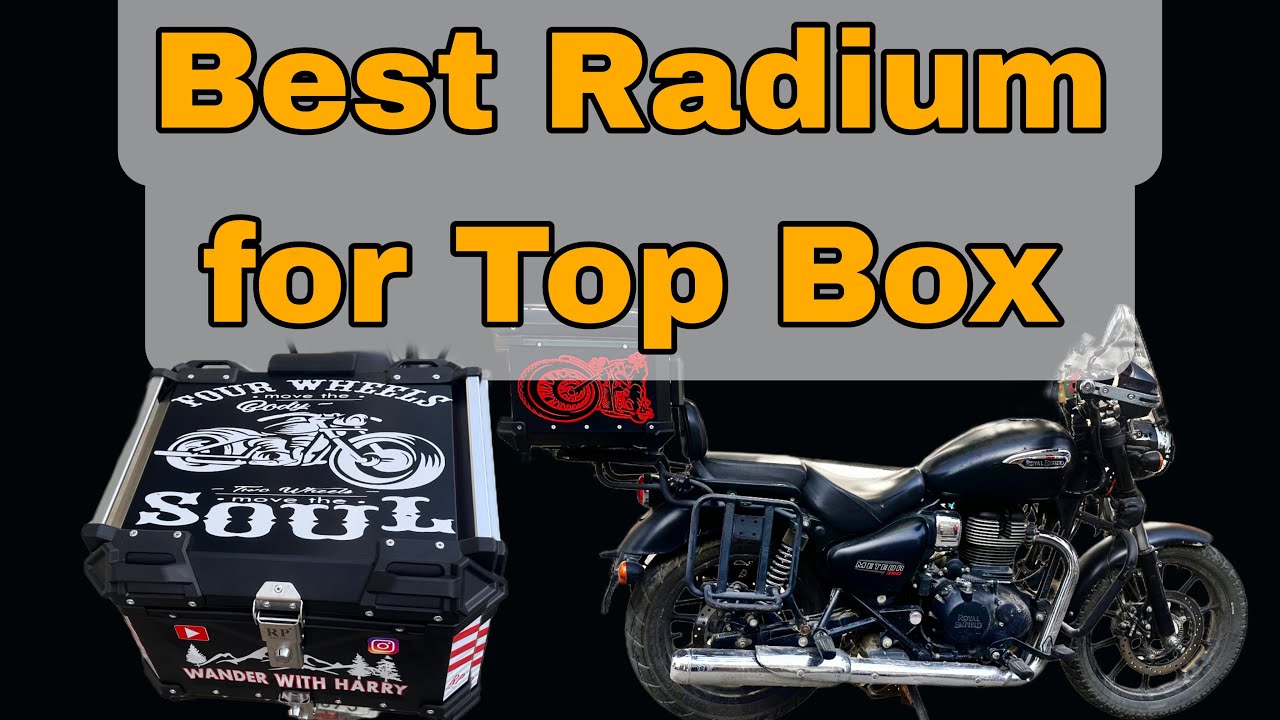 Best Radium Sticker for Bike Top Box – Night Visibility Upgrade! - YouTube