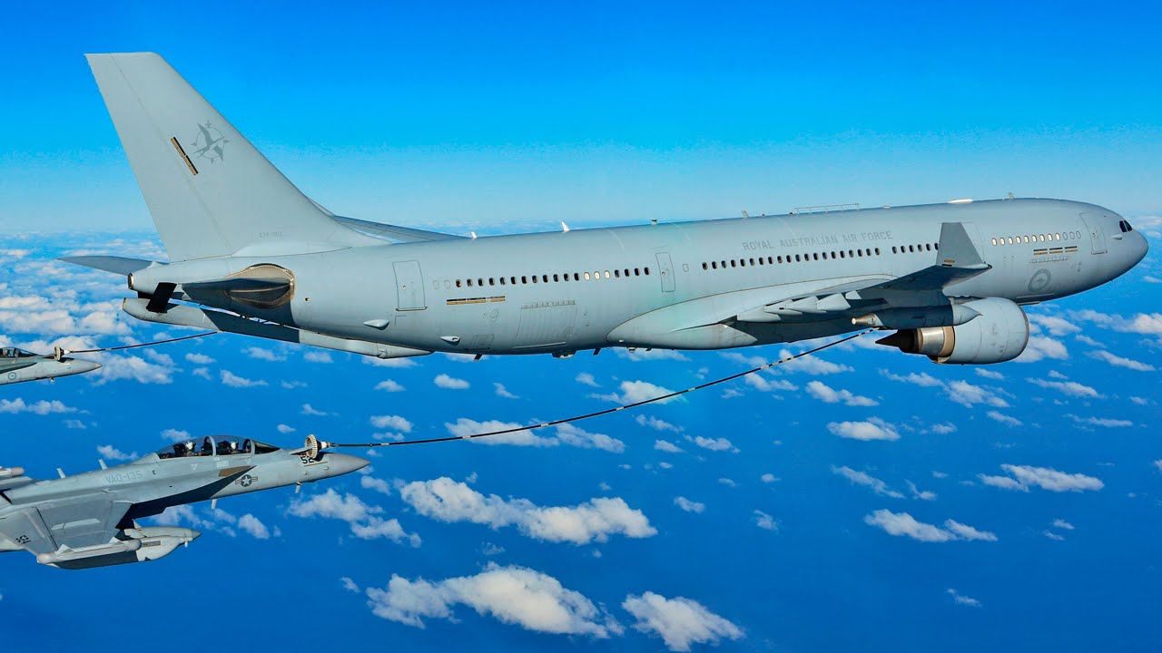 KC-30A空中給油機(エアバス A330 MRTT) オーストラリア空軍 - RAAF KC-30A Multi-Role Tanker ...