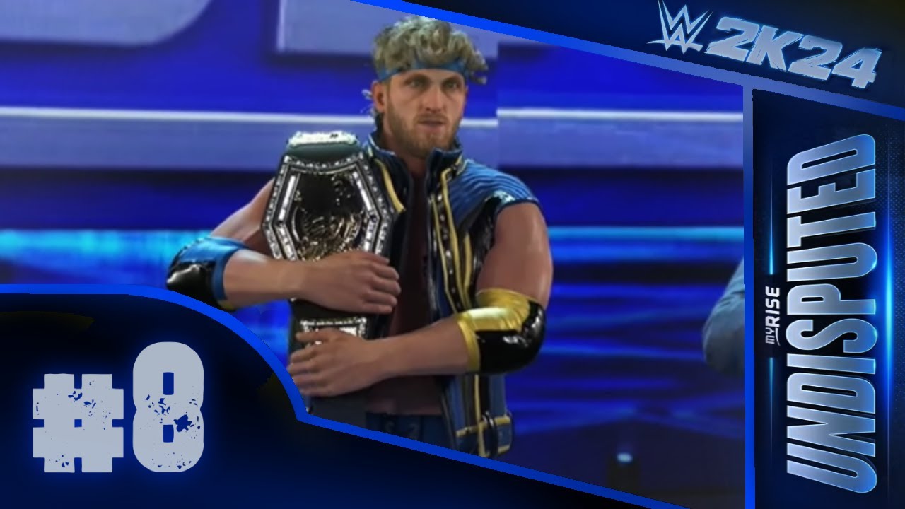 LOGAN PAUL IS THE MULTIVERSAL INFINITE CHAMPION??? | WWE 2K24 MyRise ...