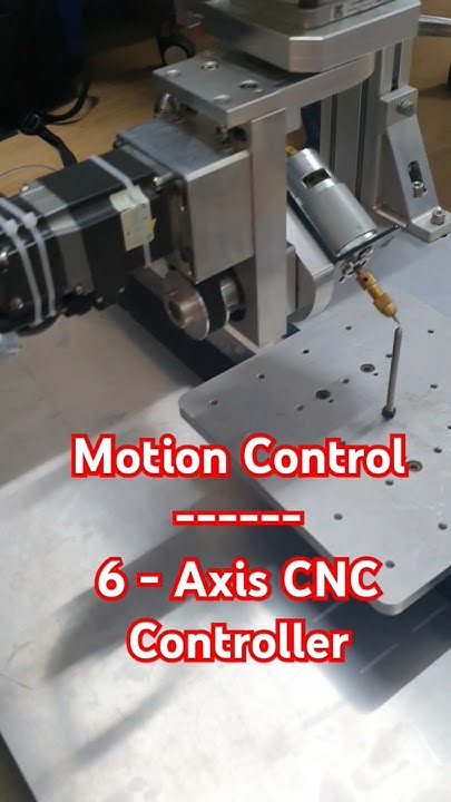 6 Axis CNC Controller F86 #motioncontrol #cnc #QStechnology #plcvx3u ...