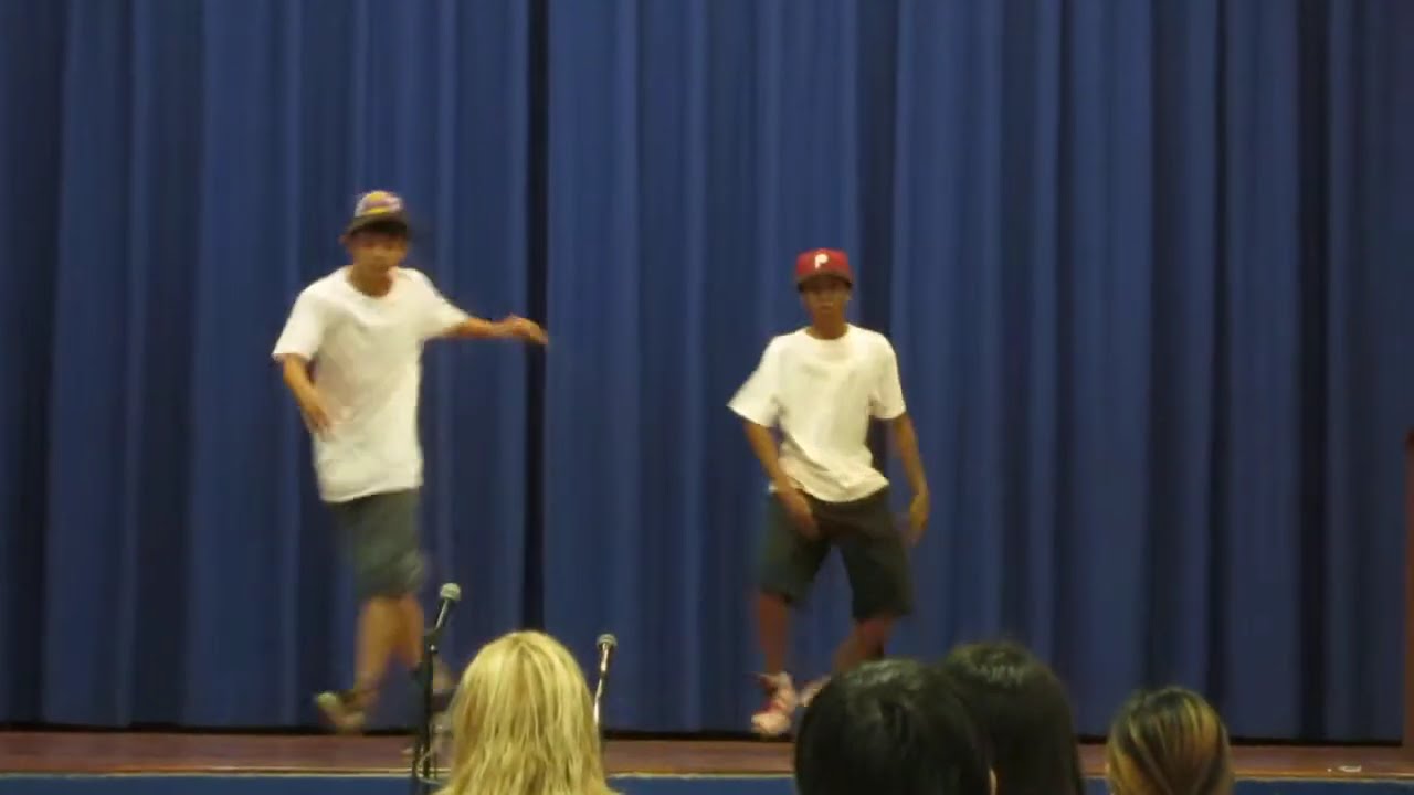Aliamanu Middle School Variety Show w/ Double D & Terror, Part 2 - YouTube