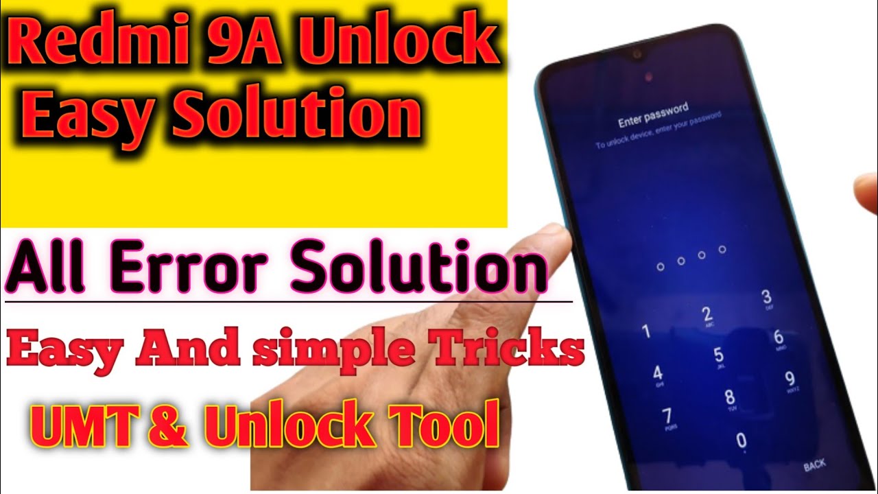 Redmi 9A Frp Unlock UMT Tool Se / Redmi 9A FRP Unlock done 1000% With ...