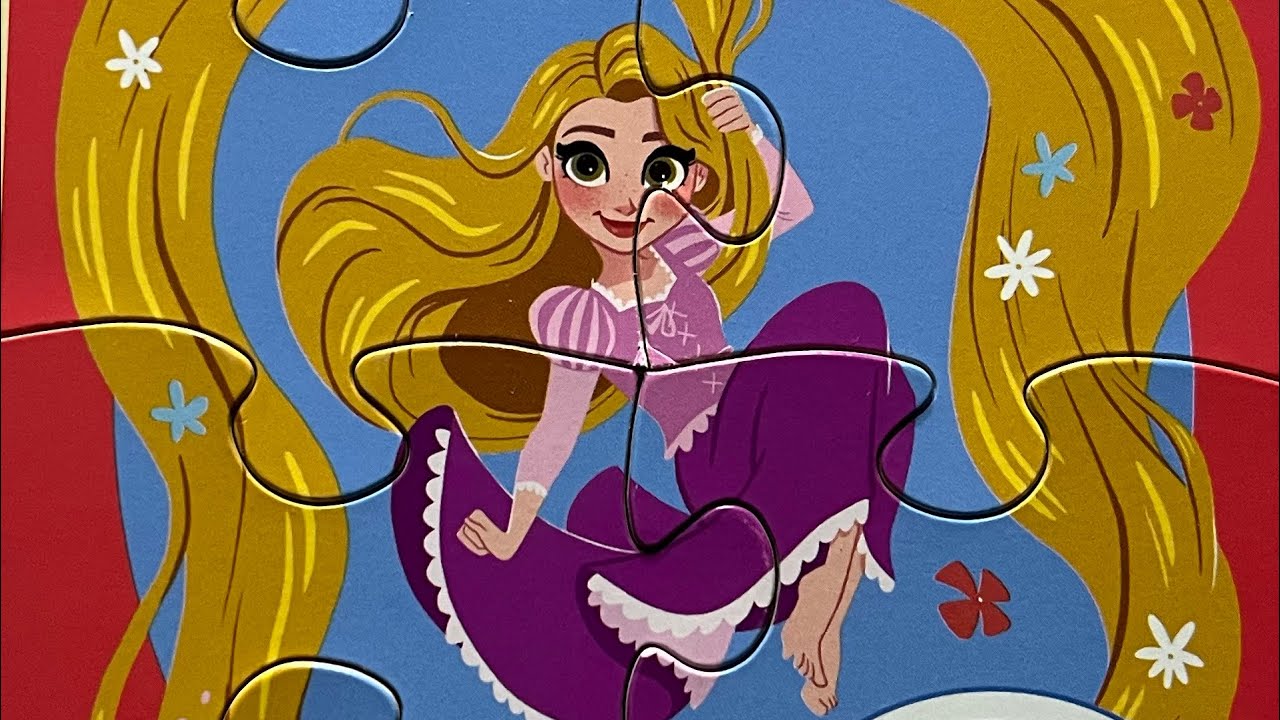 Rapunzel Puzzle Assembly - YouTube