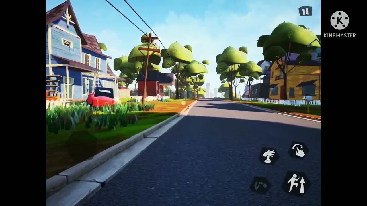 Easy hello neighbour walkthrough! Act 1 - YouTube