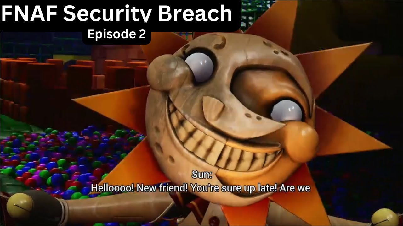 Daycare Xbox FNAF security breach episode 2 - YouTube