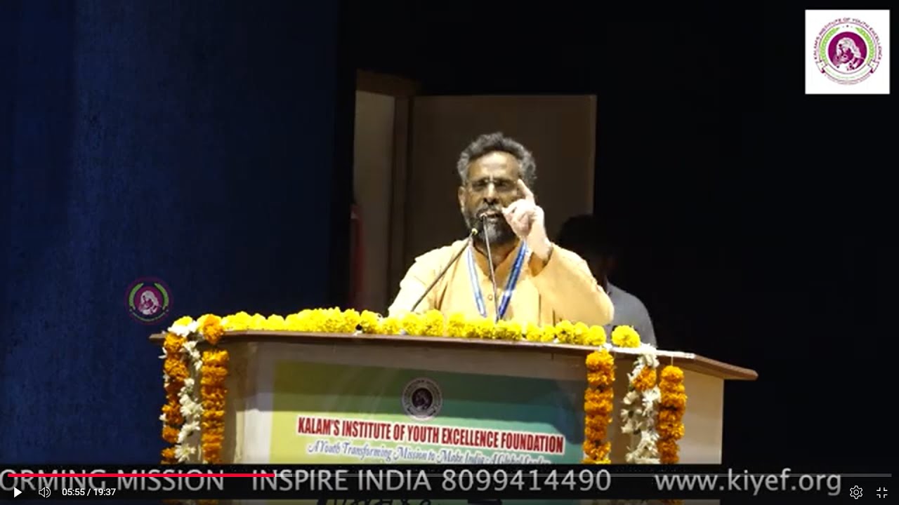 INSPIRE HYD 2k23|Space&Defence Convention|Speech by Dr.B.S.MURTHY ...