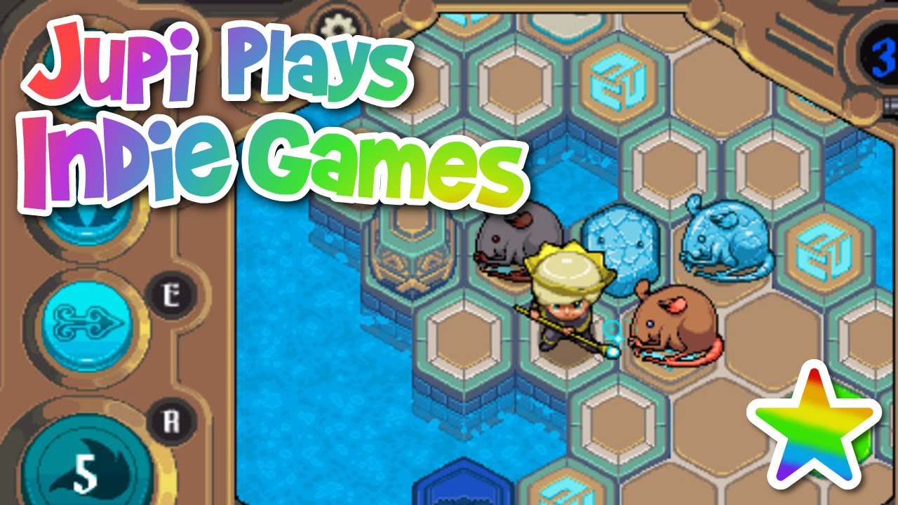 Jupi Plays Indie Games: Auro: A Monster-Bumping Adventure - YouTube