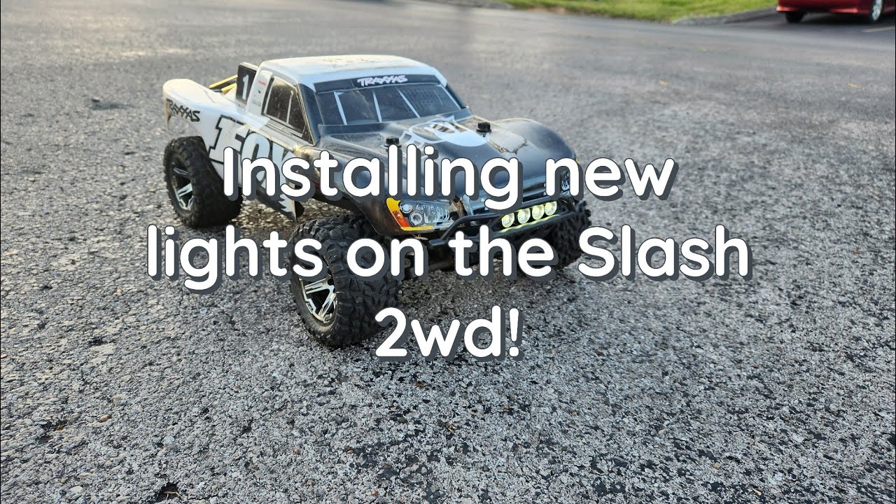Installing Lights on the Slash 2wd! - YouTube