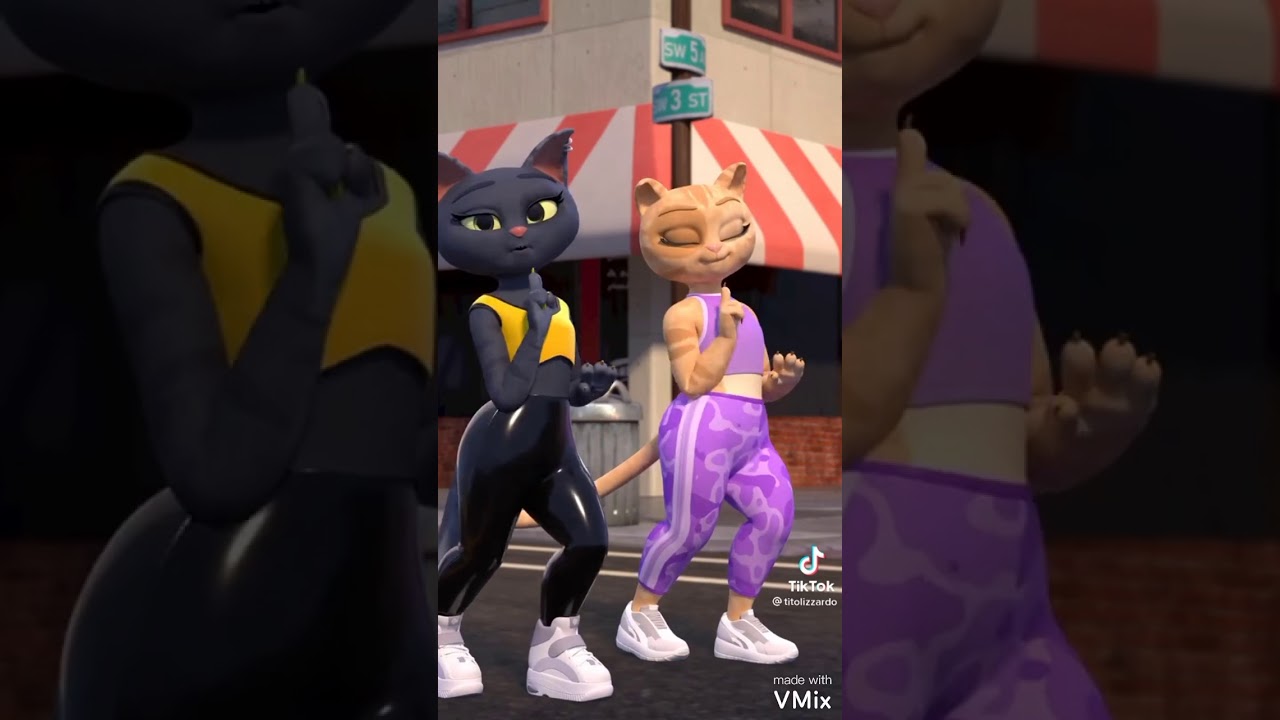 famous tik Tok catty B can you see part2 - YouTube