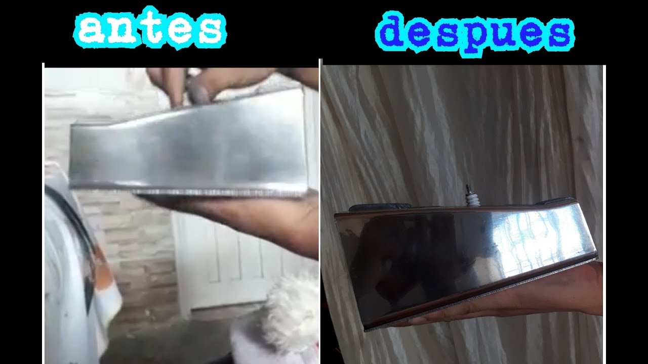 como brillar las partes de tu motor (aluminio) - YouTube