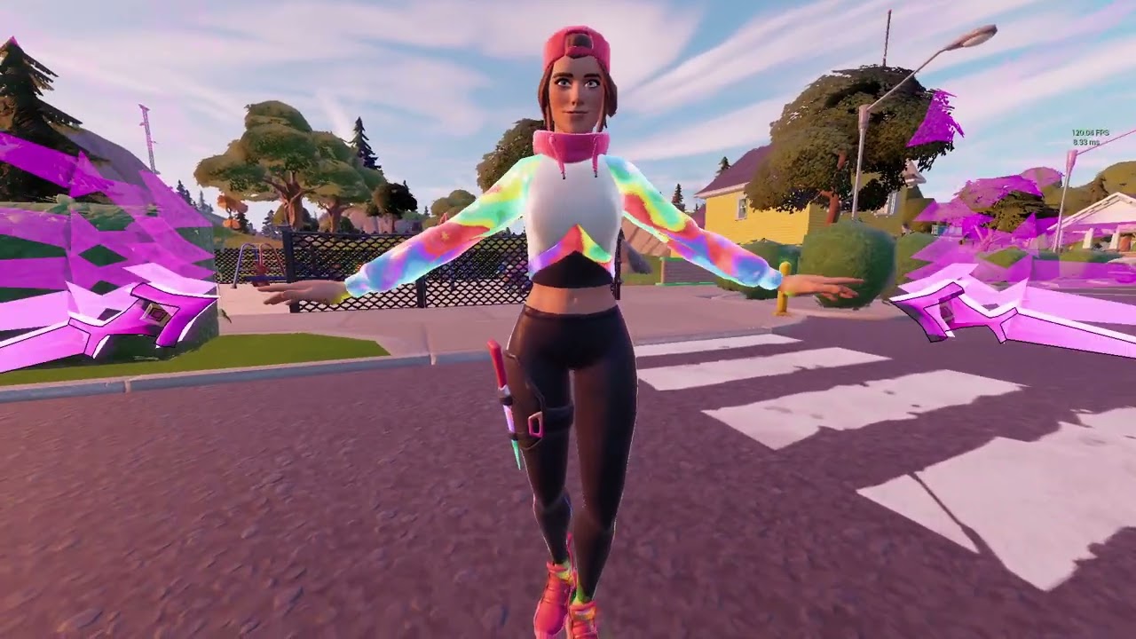 😍 Fortnite Loserfruit Skin CLOSEUP 😋 - YouTube