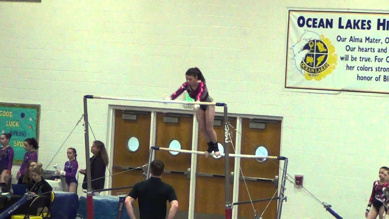 Gymnastics - Uneven Bars Routine - Level 6 - Shamrock Invitational ...