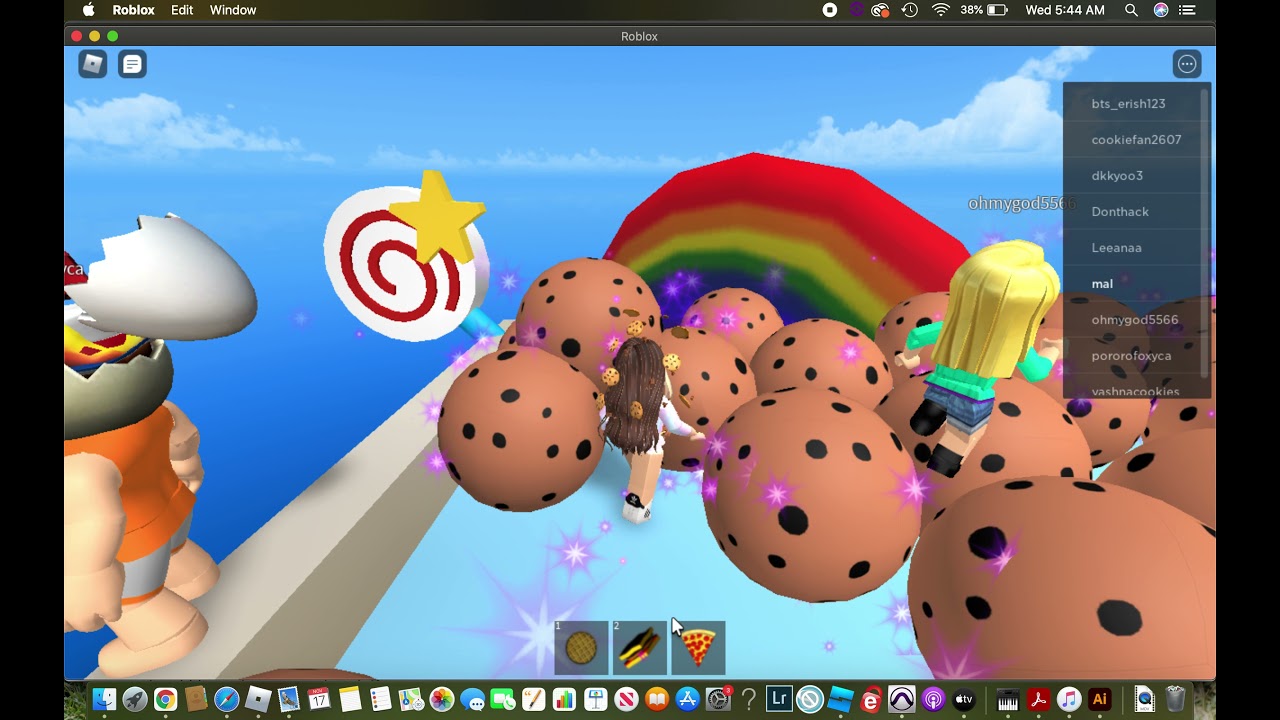 Cookie swirl c world on roblox - YouTube