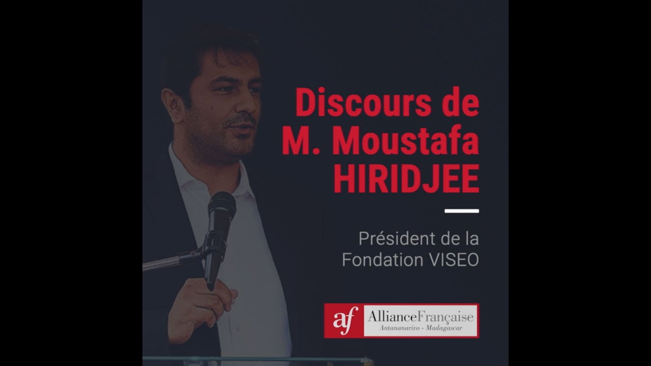 Discours de M. Moustafa Hiridjee - YouTube