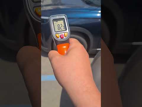 Togg T10x Akıllı Cihazı Renklerinin Güneş Altındaki Sıcaklık Derecelerini ölçtük.#togg #sıcak#derece