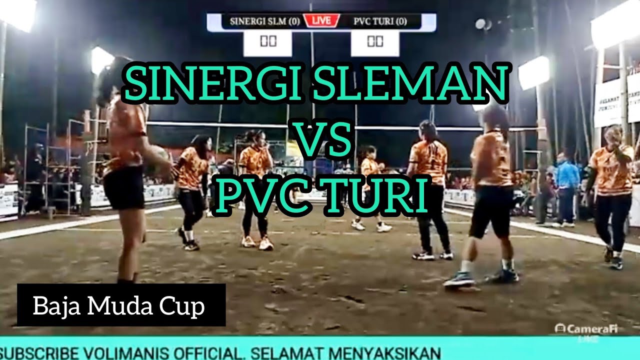 SINERGI SLEMAN VS PVC TURI || BAJA MUDA CUP - YouTube