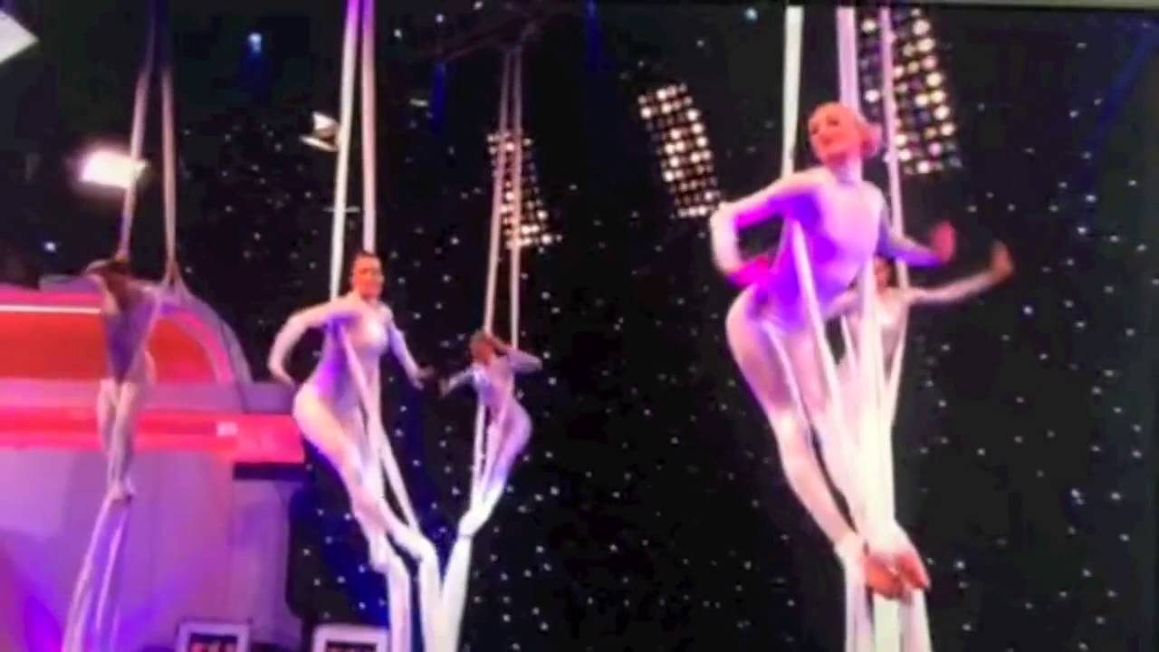 Viva Aerial Dance present: 'Pure Silk' Synchronised silks act - YouTube