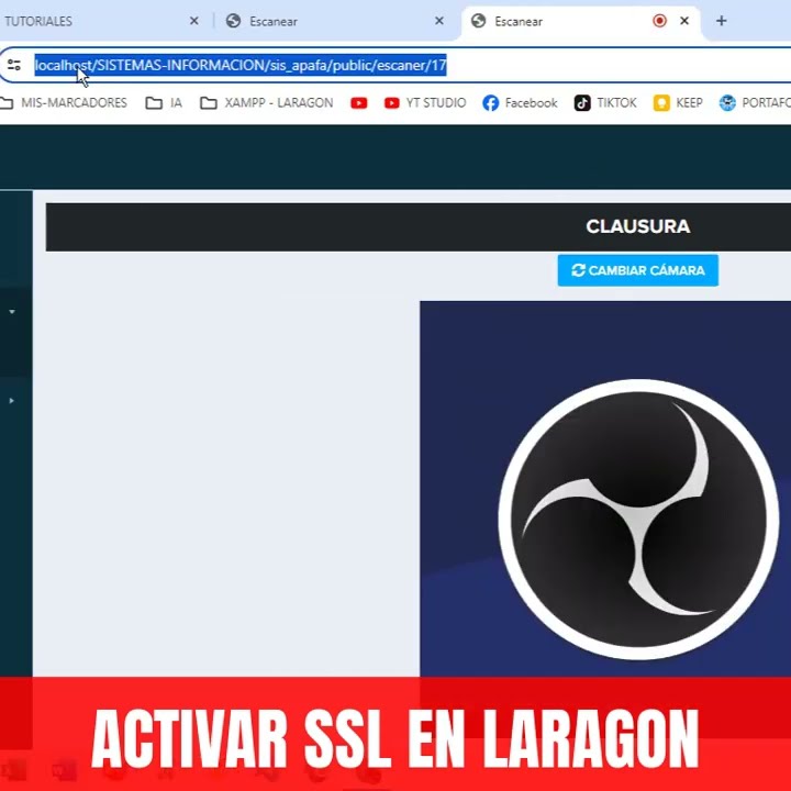 Como Activar La Seguridad Ssl En Laragon Laragon Programacion Youtube