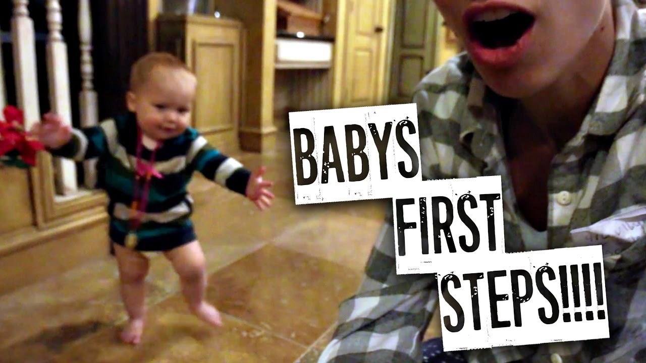 BABY'S FIRST STEPS - YouTube