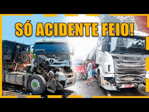 10 PIORES ACIDENTES DE CAMINHÕES