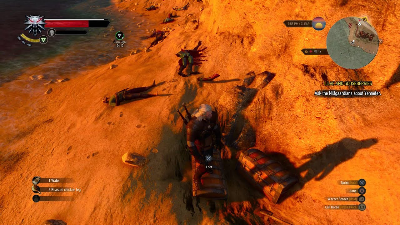 The Witcher 3: Wild Hunt - White Orchard: Drowners Combat, Ciderian ...