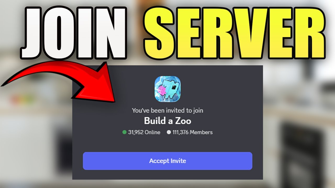 How to Join Build a Zoo Discord Server - Step by Step - YouTube