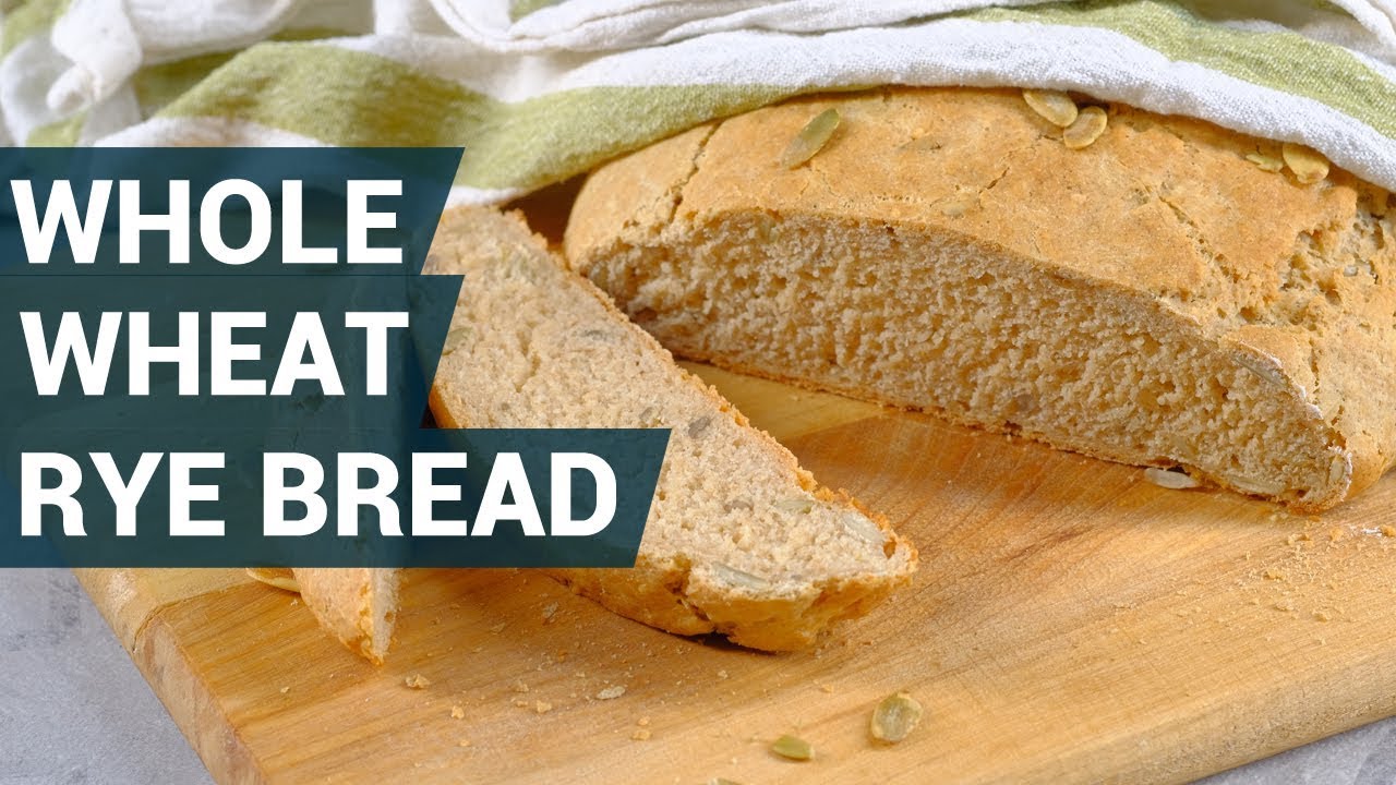 How to make Whole Wheat Rye Bread? | Cook tasty - YouTube