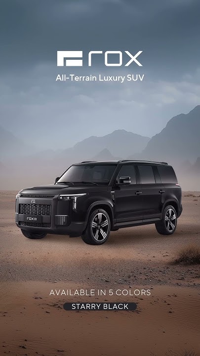 Explore the world in style with ROX’s All-Terrain Luxury SUV - YouTube