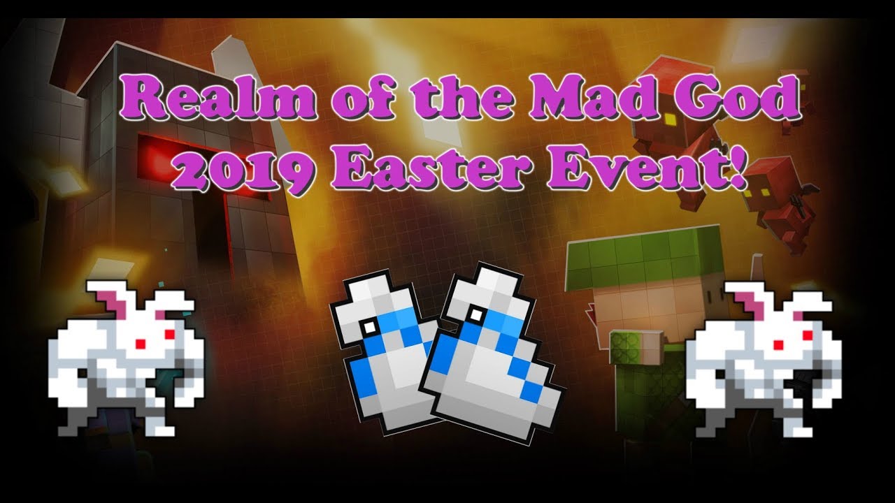 NEW ROTMG 2019 EASTER EVENT!! [EGG BASKETS - HEROIC UNDEAD LAIR - NEW ...